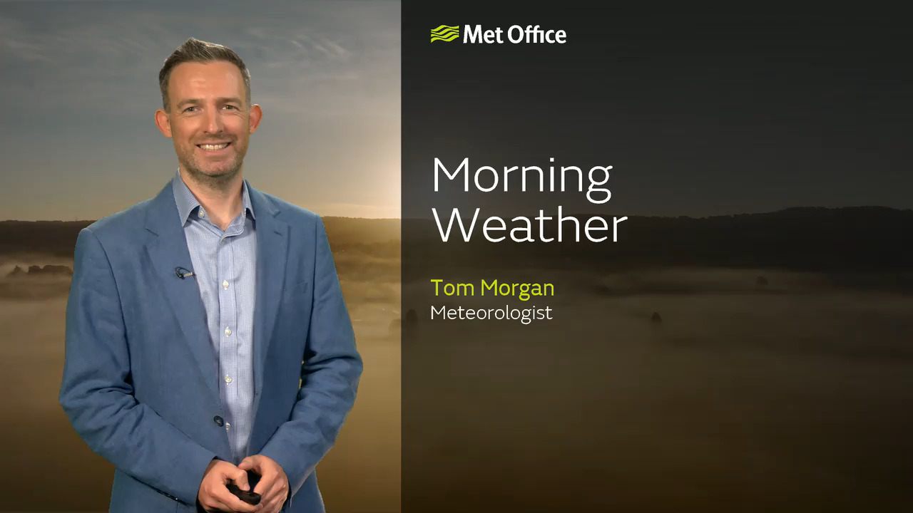 Met Office Sunday morning weather forecast 12/10/2025