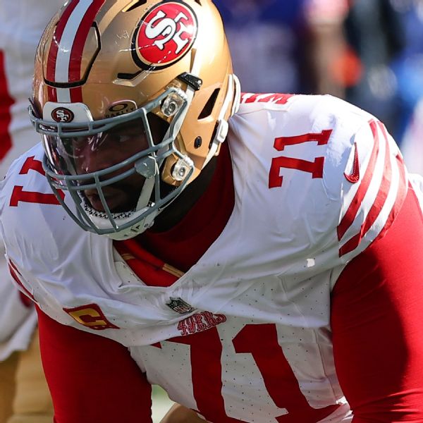 49ers OL Trent Williams ruled out with hamstring injury