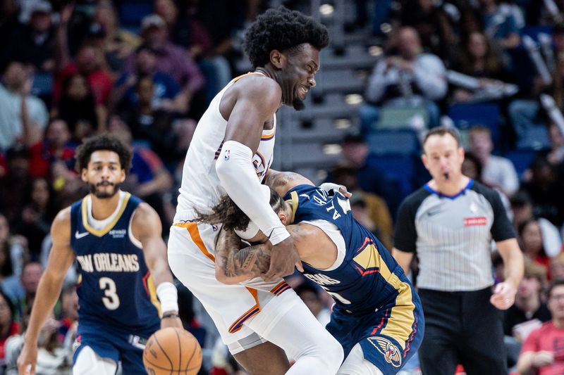 Jose Alvarado, Mark Williams suspended for roles in Pelicans-Suns fight
