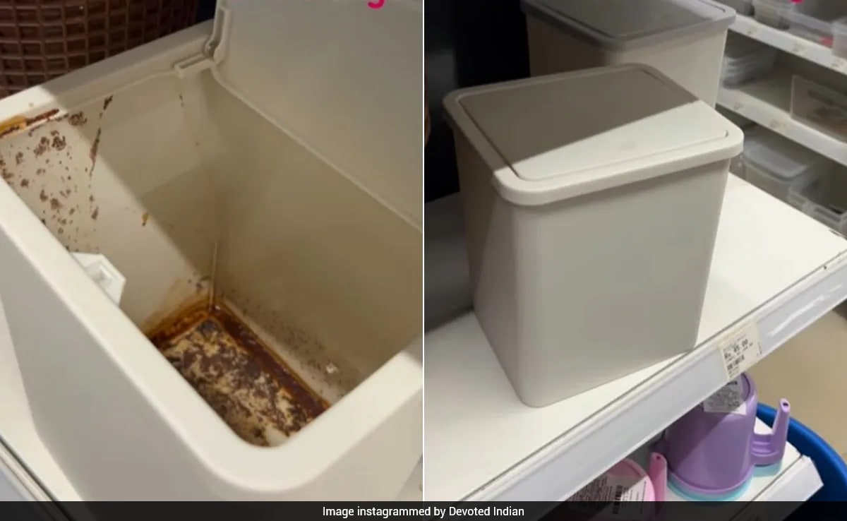 Man spots gutka-stained dustbin on display at Kanpur store, triggers ...