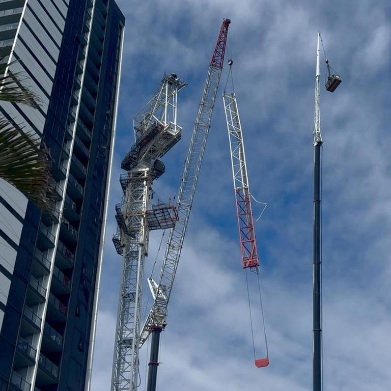 Families still displaced after crane collapse
