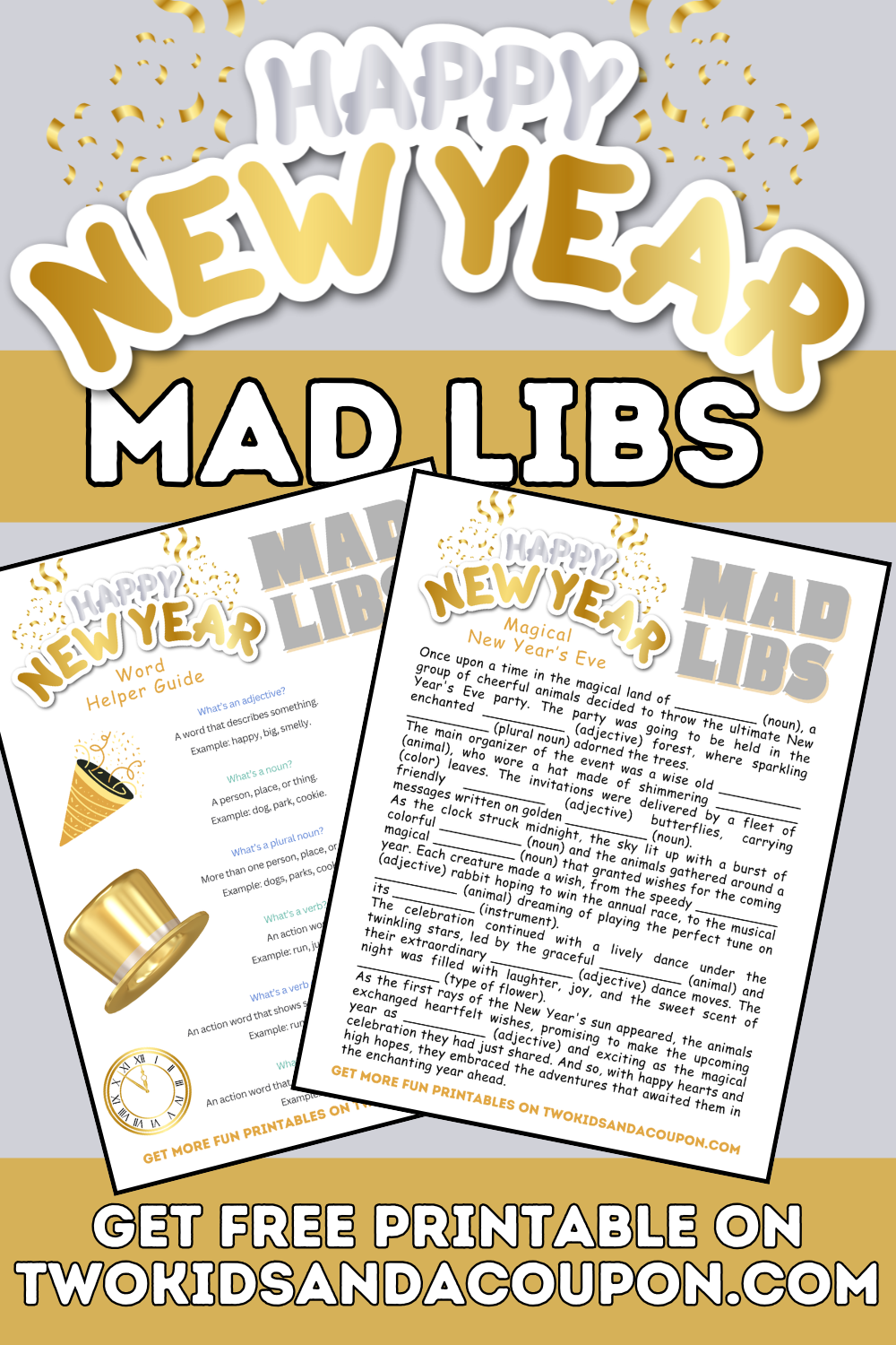 The best New Year mad libs for your countdown