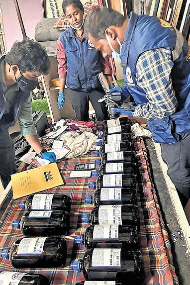 Maha cops bust three factories, seize drugs worth Rs 56 crore in Bengaluru