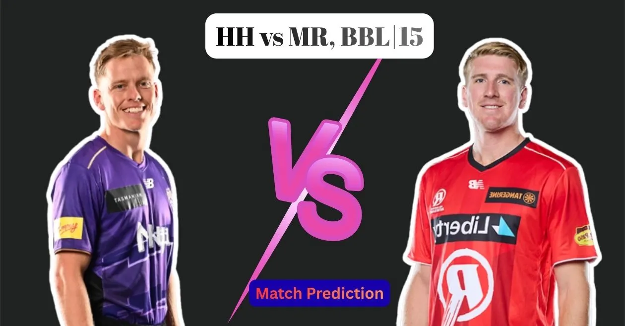 HH vs MR, BBL 15, match prediction: Who will win today’s game between ...