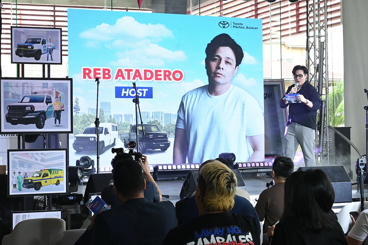 Next generation Toyota Tamaraw together with Coco Martin