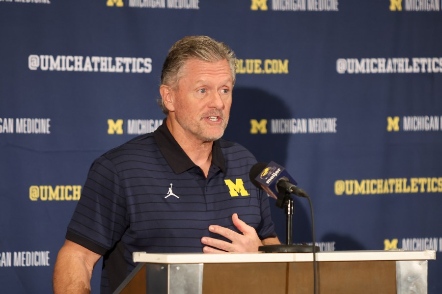 Michigan officially introduces Kyle Whittingham as head football coach
