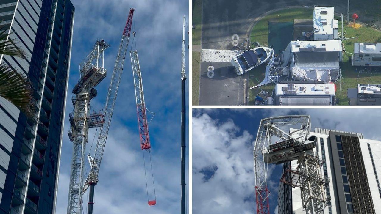 Families still displaced after crane collapse