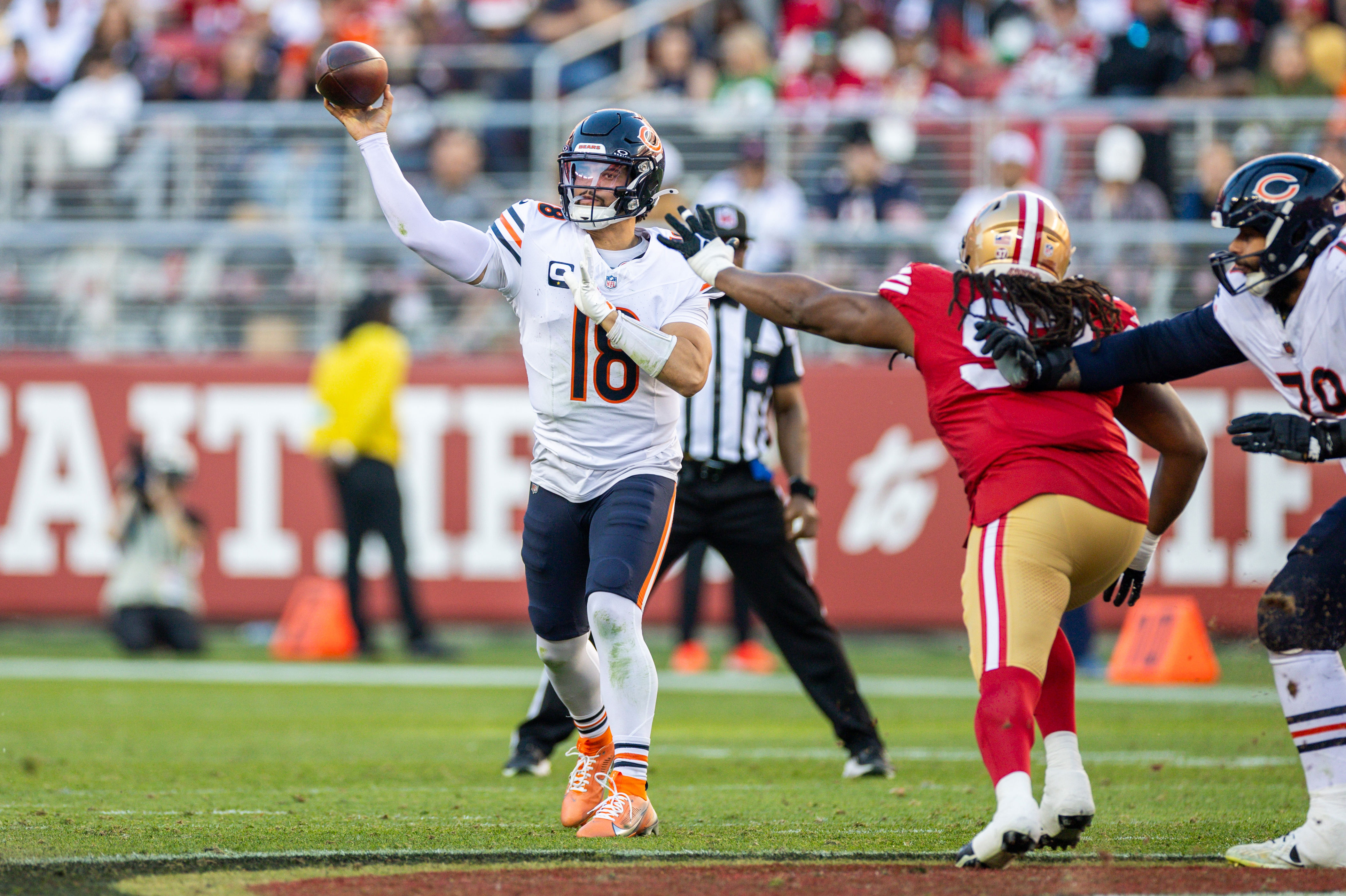 Sunday night football: Chicago Bears vs San Francisco 49ers