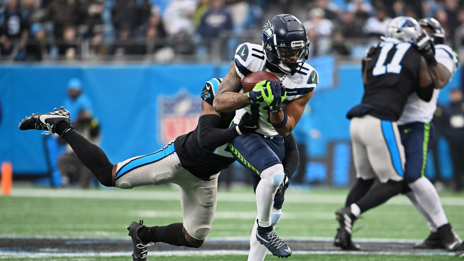 Seahawks’ Jaxon Smith-Njigba joins Justin Jefferson, Isaac Bruce in NFL ...