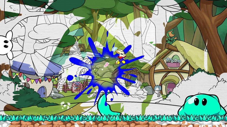 This adorable hand-drawn platformer on Steam is completely free - but ...