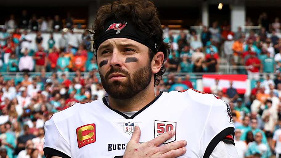 Baker Mayfield dropped an iconic rallying cry for Buccaneers ahead of ...