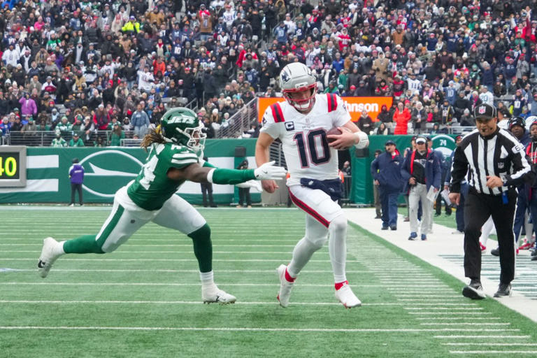 Heroes, zeros from Jets’ loss to Patriots: Drake Maye looked every bit ...
