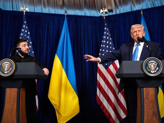 Bizarre Trump-Aussage - Lob für Selenskyjs «Selbstkontrolle»