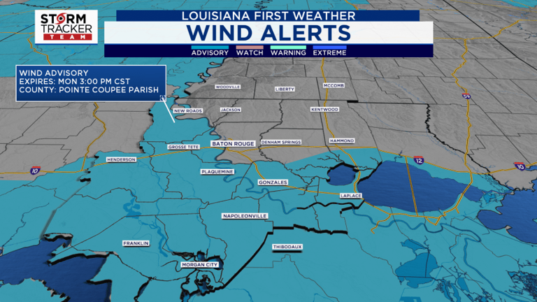 Baton Rouge weather: Cold front to bring big change to temperatures