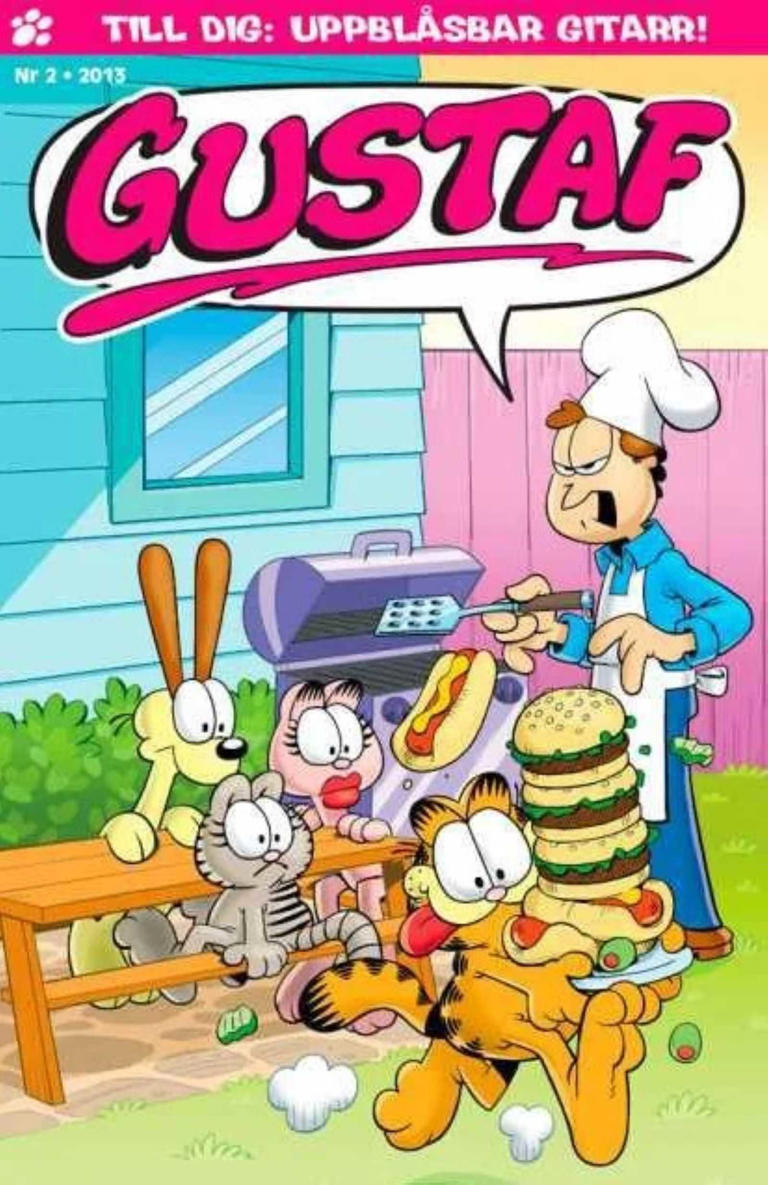 You know him as Garfield, but these three countries call him something else