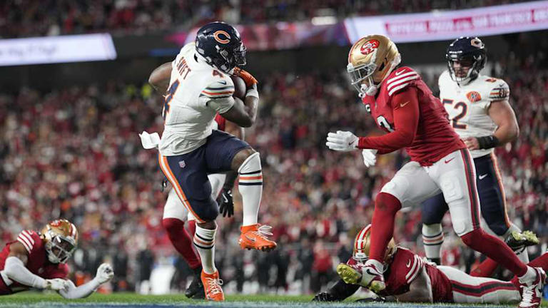 Bears' comeback well runs dry at 2-yard line against San Francisco