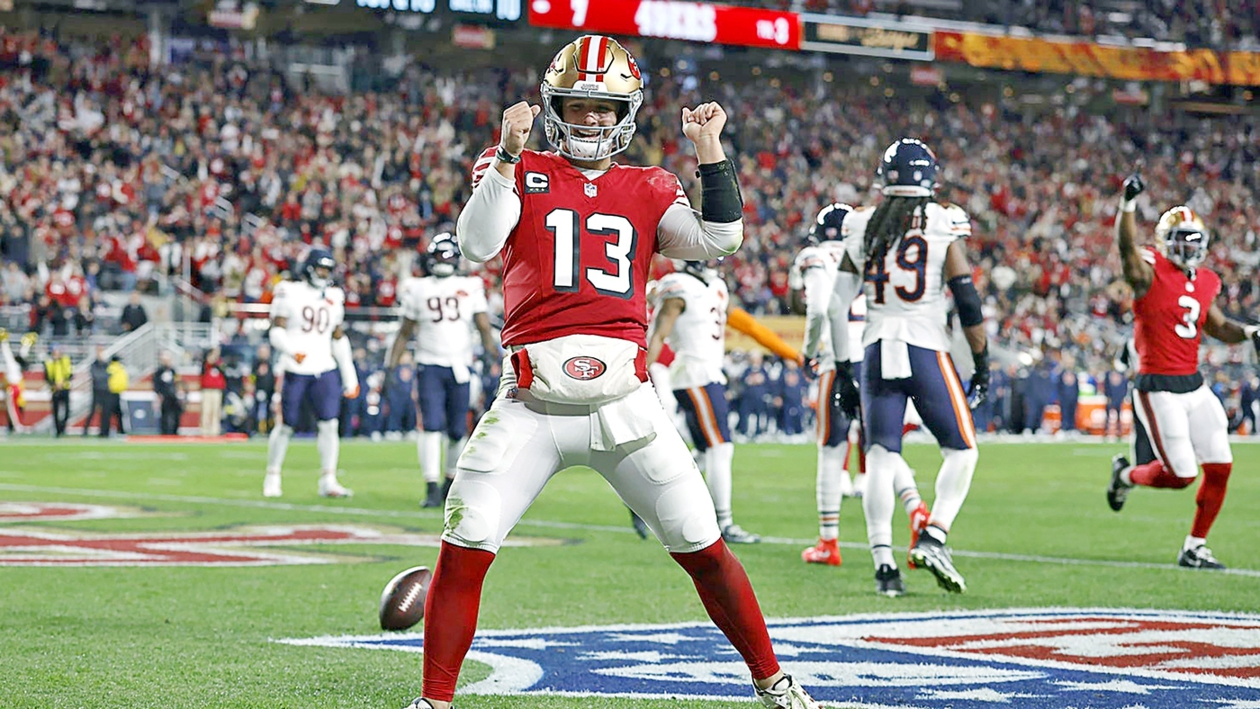49ers' win vs. Bears sets up massive Week 18 Saturday showdown with ...