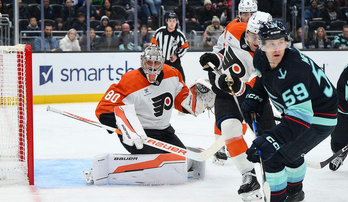 Missed opportunities cost Flyers in loss to Kraken out of the holiday break