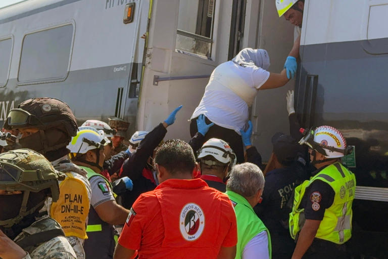 13 killed in Mexico train derailment, 93 injured