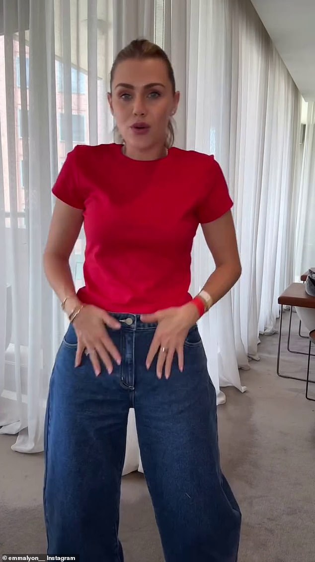 Fashionista cricket WAG Emma Lyon explains her very surprising Ashes outfit