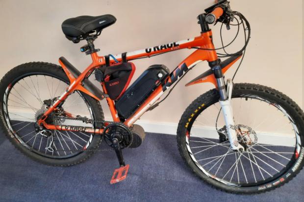 E-bike with thumb throttle seized by police