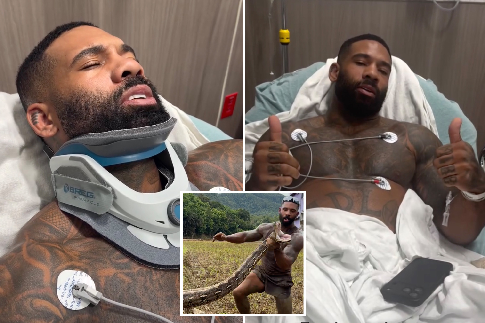 Wildlife influencer 'happy to be alive' after serious skydiving ...