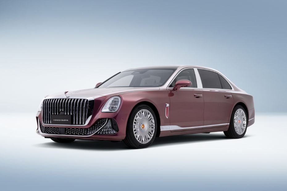 Hongqi golden sunflower Guoya: The best ultra luxury car of the festive ...