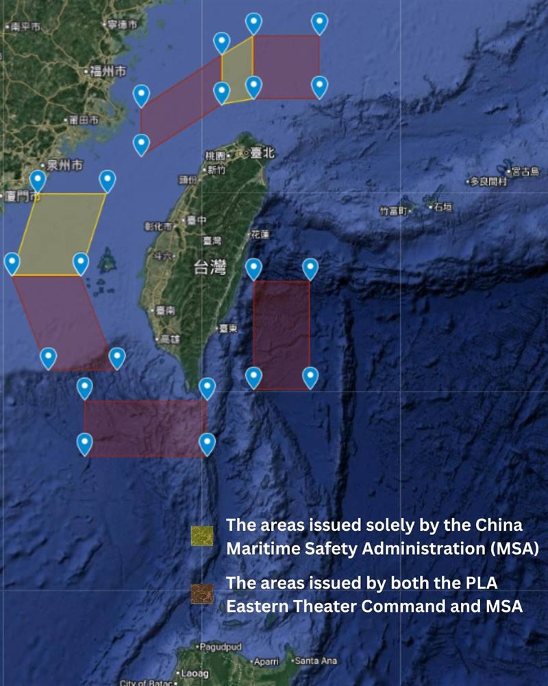 不只圍台軍演! 中國海警加碼「巡查」烏坵、馬祖 美智庫揭封鎖台灣戰略