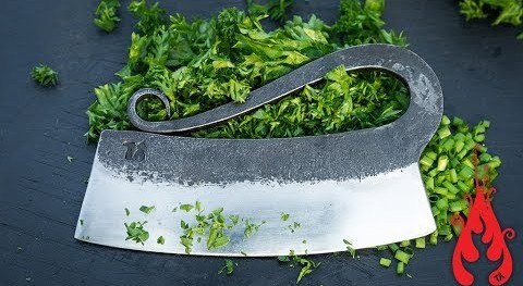 From hot steel to a working herb chopper