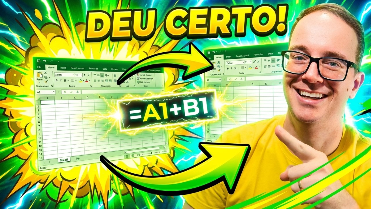 Copiei uma fórmula entre 2 planilhas e o Excel surpreendeu!