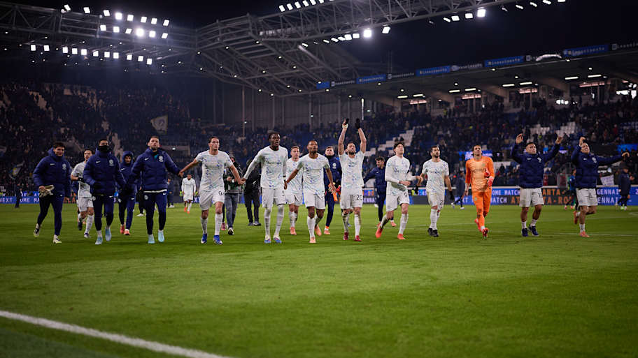 Le statistiche di Atalanta-Inter 0-1 (Serie A)