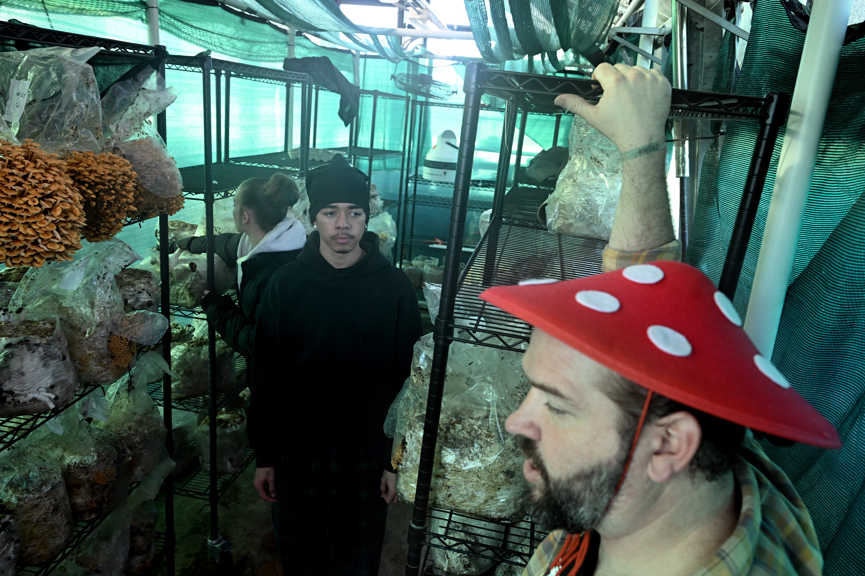 South Jersey students learn mushroom cultivation while getting a lesson ...