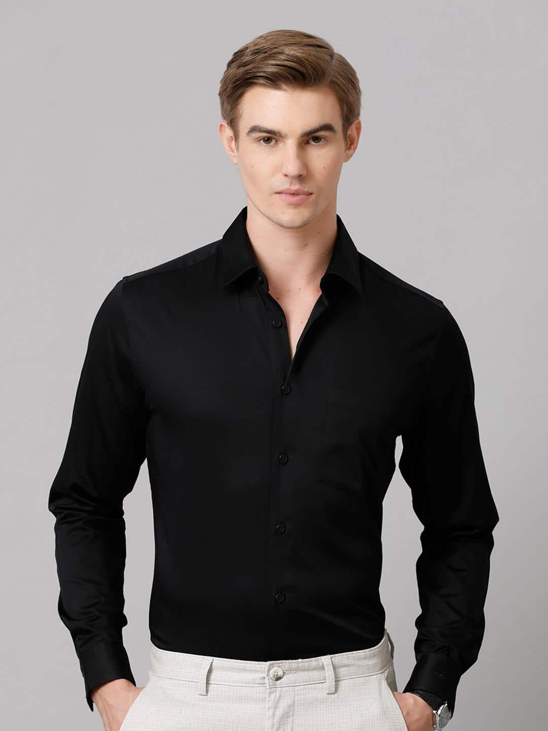 Best slim fit formal shirts for men to elevate office style on Myntra