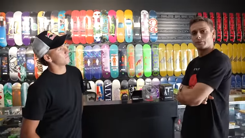Giving 500 skateboards to random people