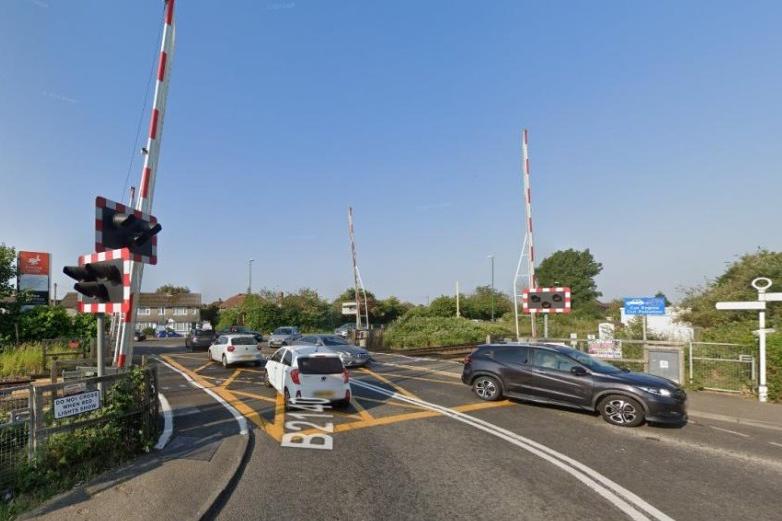 Vehicle collides with level crossing barriers in West Sussex village ...