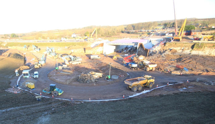 M27 closure continues today after "major engineering milestone" was ...