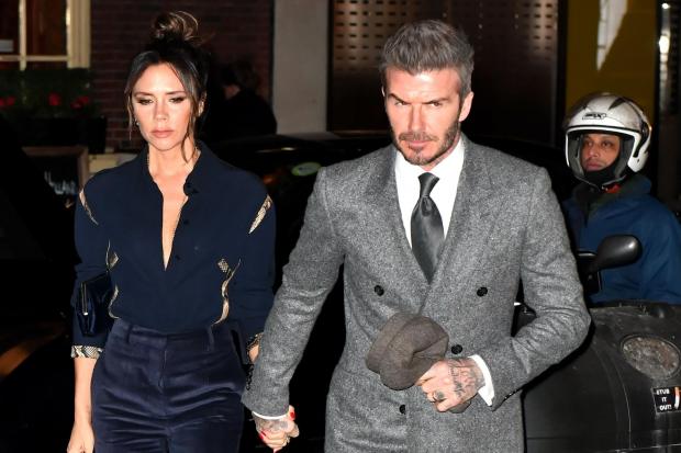 Beckhams show united front at celebrity wedding amid ongoing feud