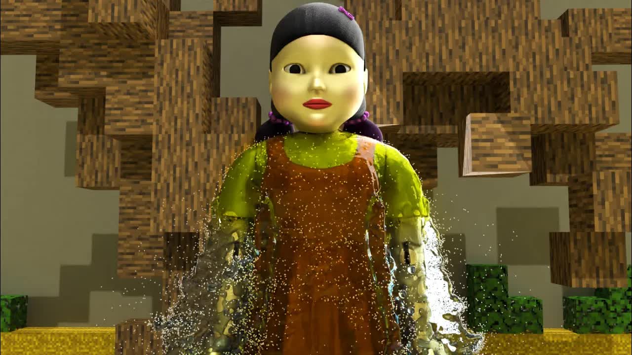 Realistic squid game in Minecraft!