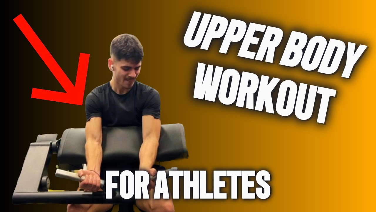 Train upper body like a pro athlete – gym edition