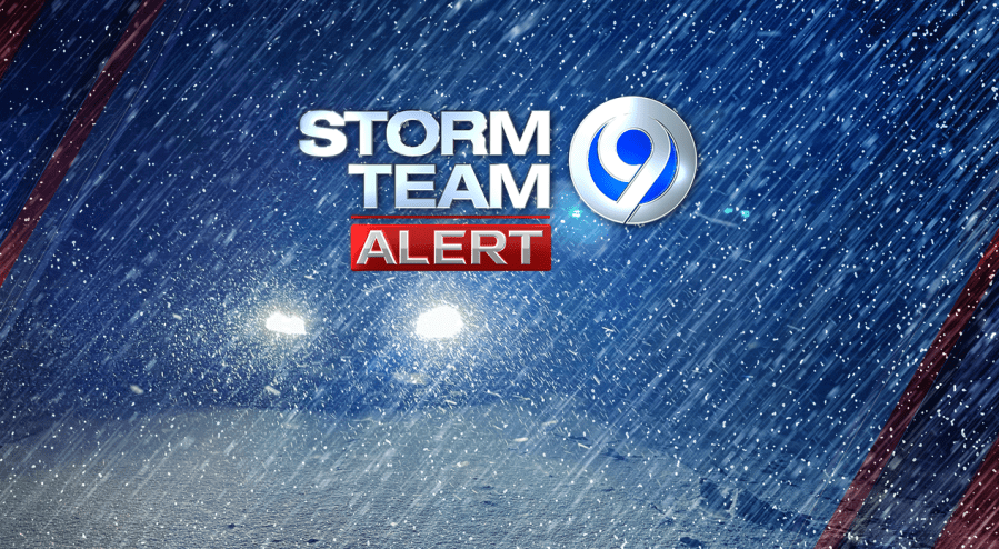 Update: Cold, lake snow drifts north late this afternoon