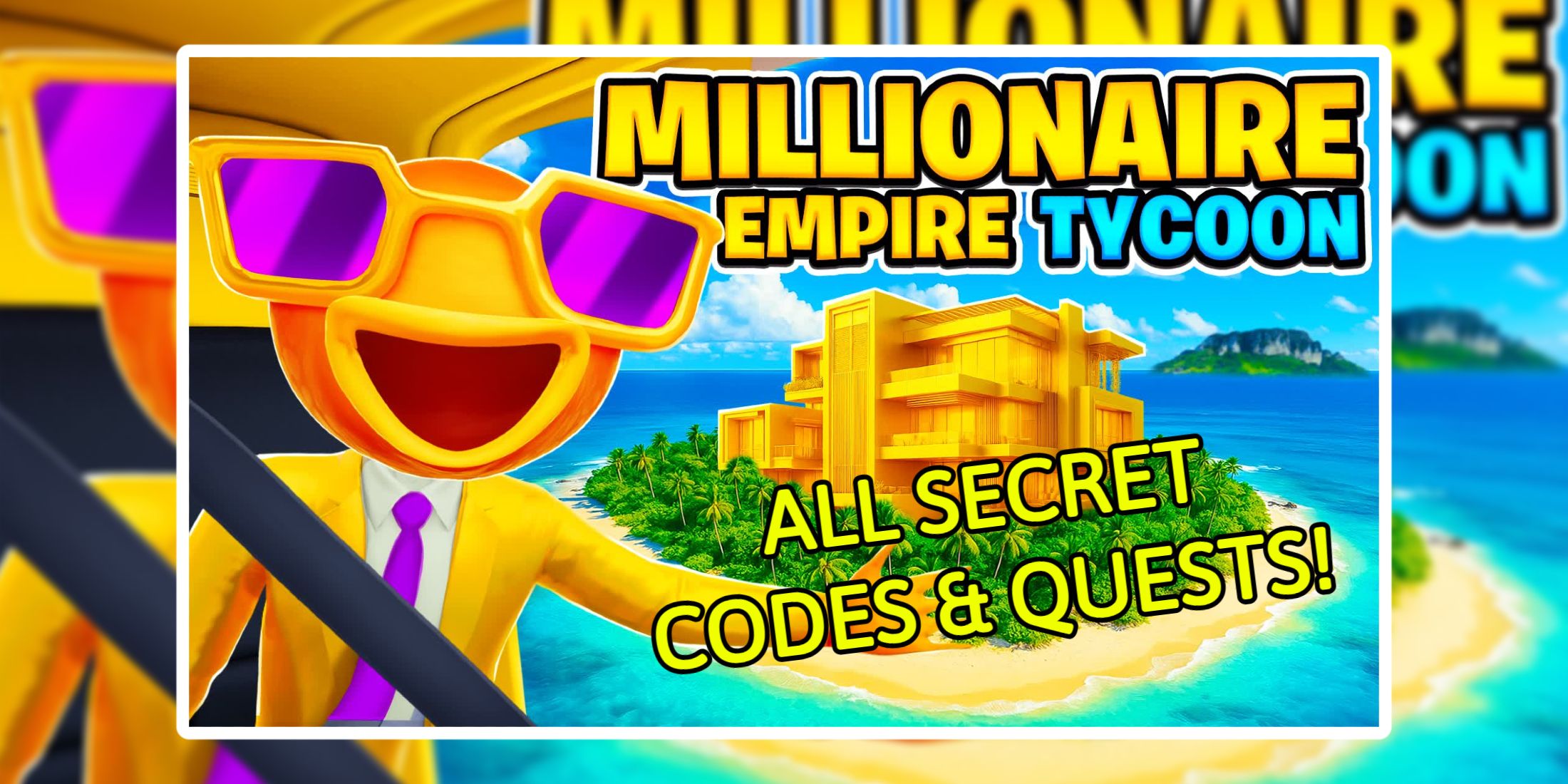 All Millionaire Empire Tycoon Codes & Quests in Fortnite
