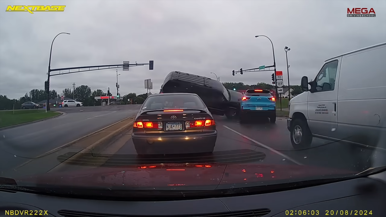 How losing traction becomes a flip in seconds