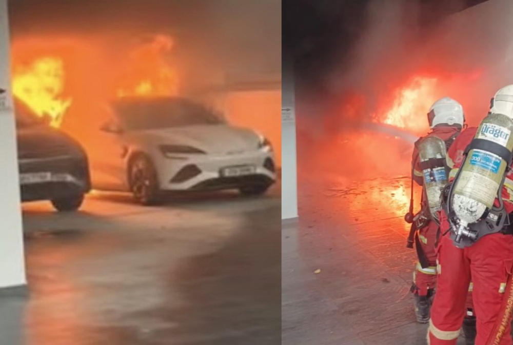 Bomba: Cause still unclear in Damansara EV fire that scorched XPeng ...