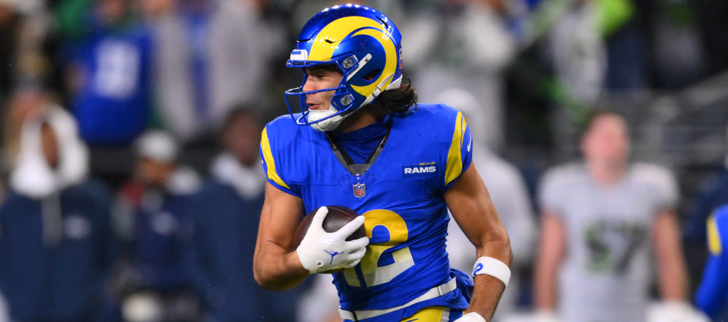 NFL Monday Night Football anytime TD scorer & win parlay (Rams vs. Falcons)