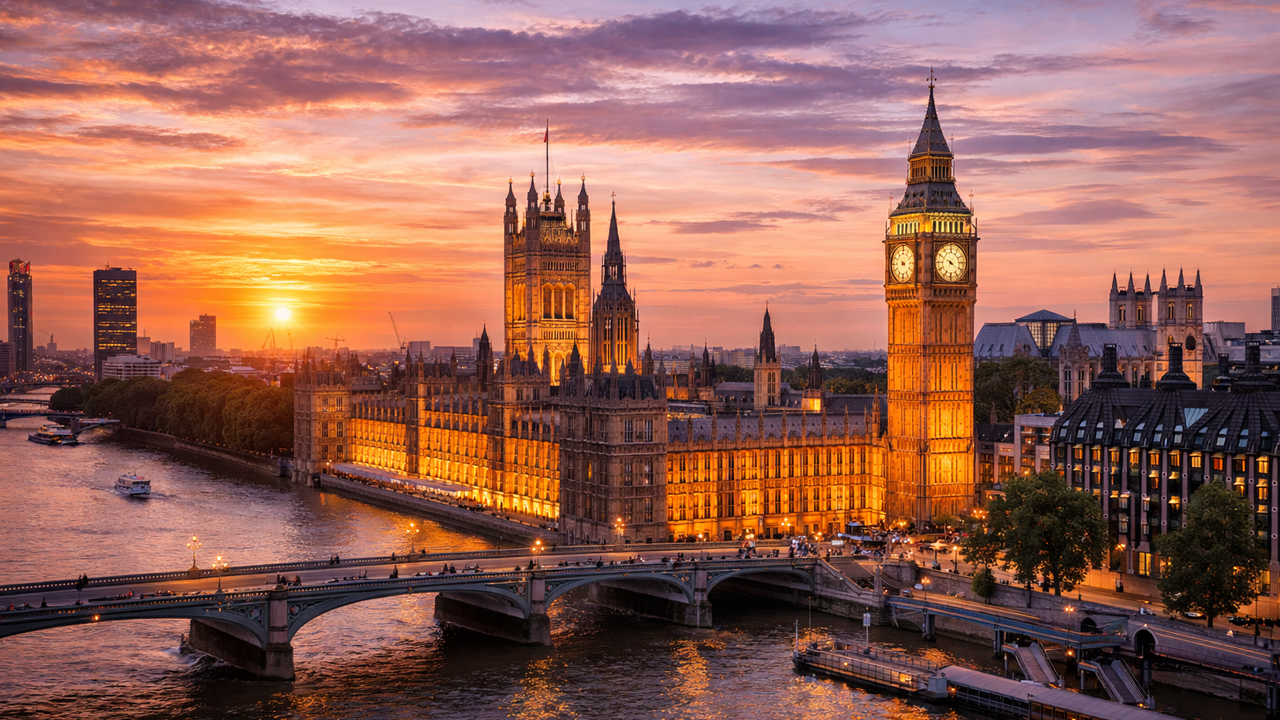 Londres vista do alto: conheça a capital icônica em detalhes