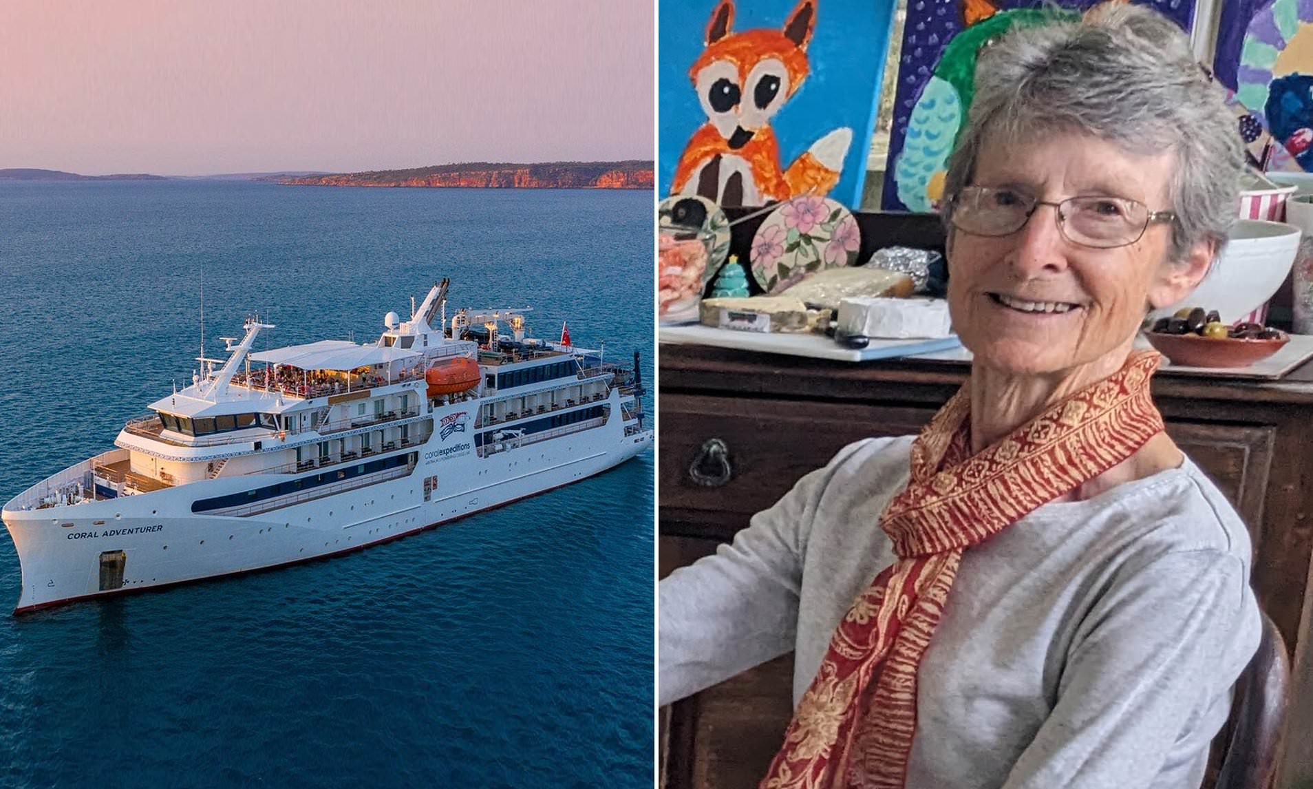 Cruise ship that abandoned passenger on island runs aground on first ...