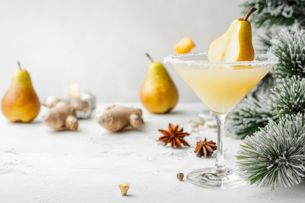 Birnen-Martini: fruchtiger Silvester-Cocktail