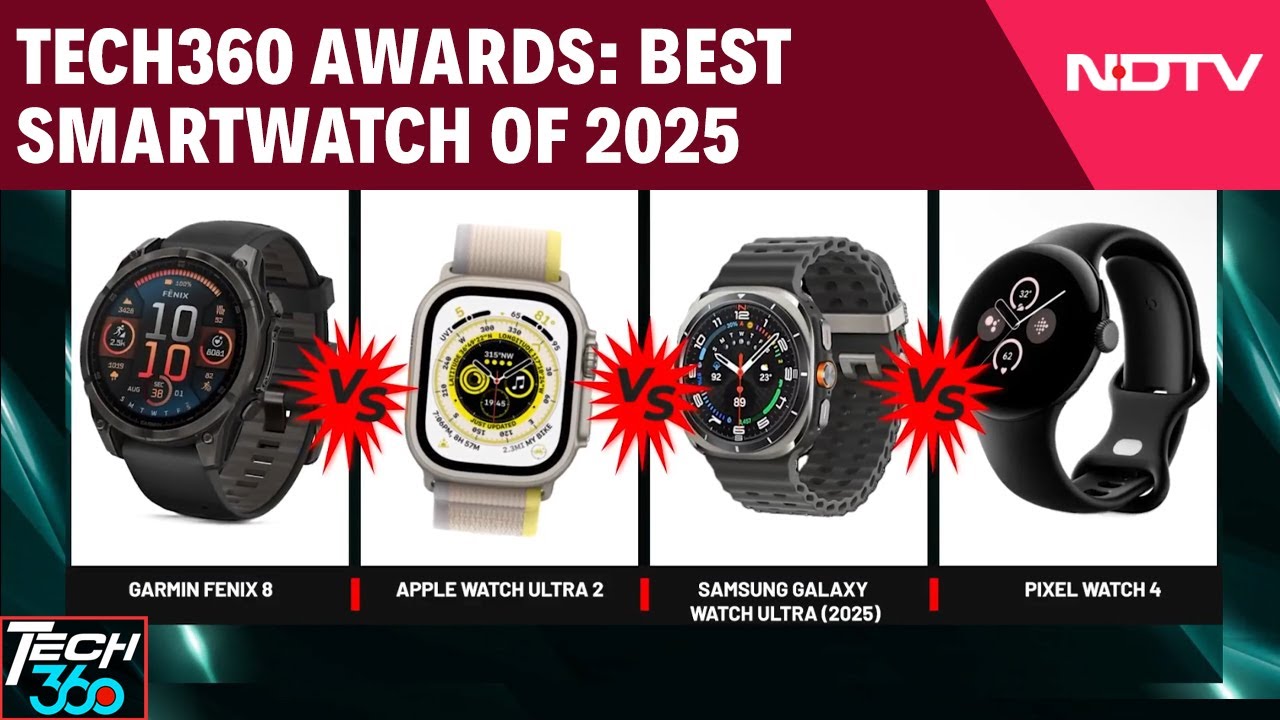 Best smartwatch of 2025 | Tech360 Awards
