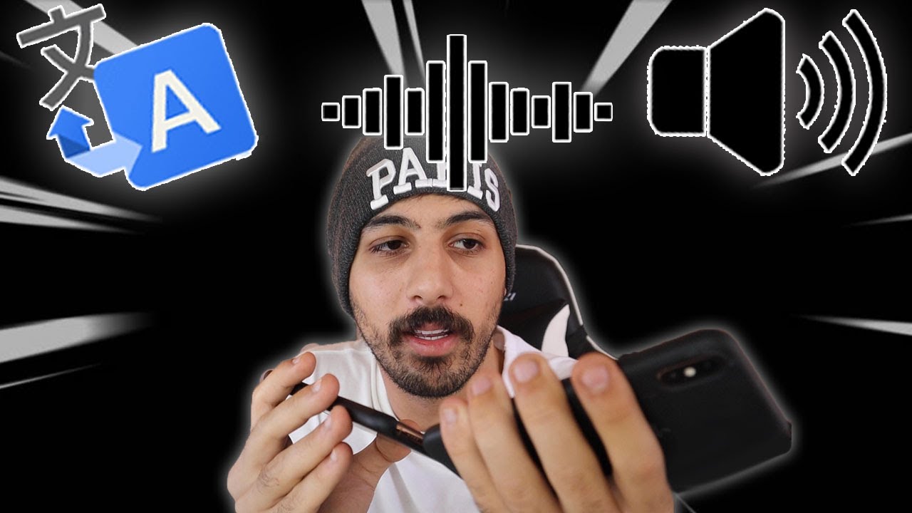 Order from restaurants using a robot voice