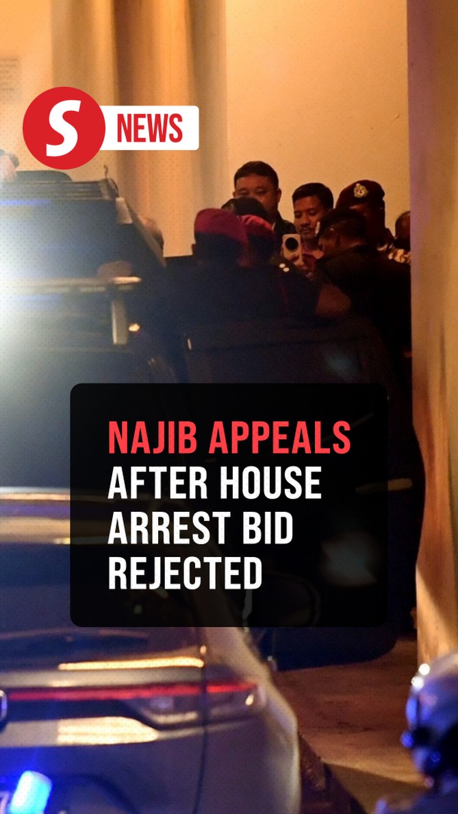 Najib files appeal against High Court’s dismissal of house arrest bid